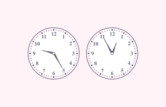 Time differences (within 60 minutes) - Global Digital Library - Global ...