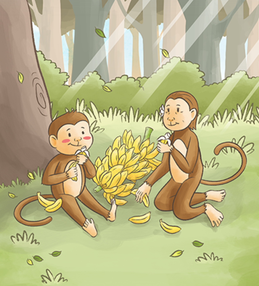Monkey and Banana - Global Digital Library - Global Digital Library